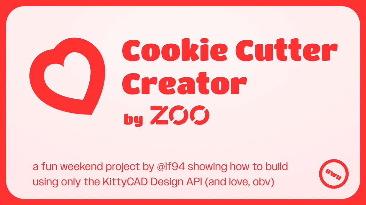 Cookie Cutter Creator by Zoo